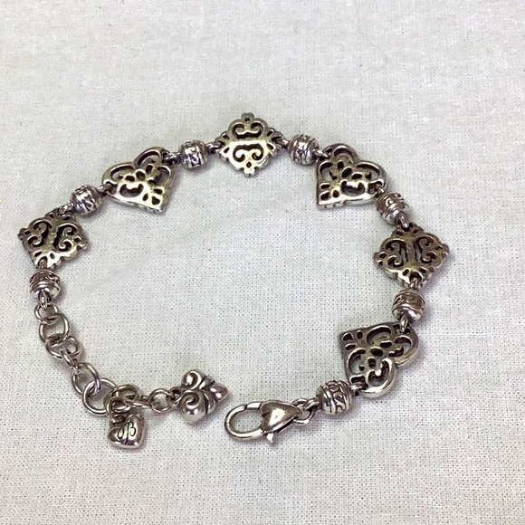 Brighton | Jewelry | Final Sale Price Brighton Heart And Scrolls ...